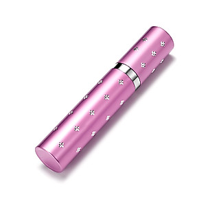 Lipstick Stun Gun for Women, self defense flashlight Stun guns with Safety Disable Pin.Wall Charger Included (Pink)