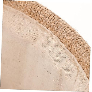 Levemolo Laundry Organizer Shoes Storage Container Jute Closet Organizer Bin Laundry Basket