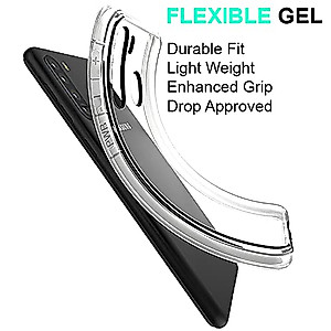 VIBECover Slim Case Compatible for Motorola Moto G Stylus 5G (2022), Total Guard Flex TPU Cover, Passport Visa