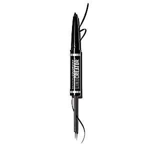 Liquid Eyeliner & Smoky Kohl Pencil by Revlon, ColorStay Line Creator Eye Makeup, Waterproof & Transferproof, Blackout, 0.004 oz