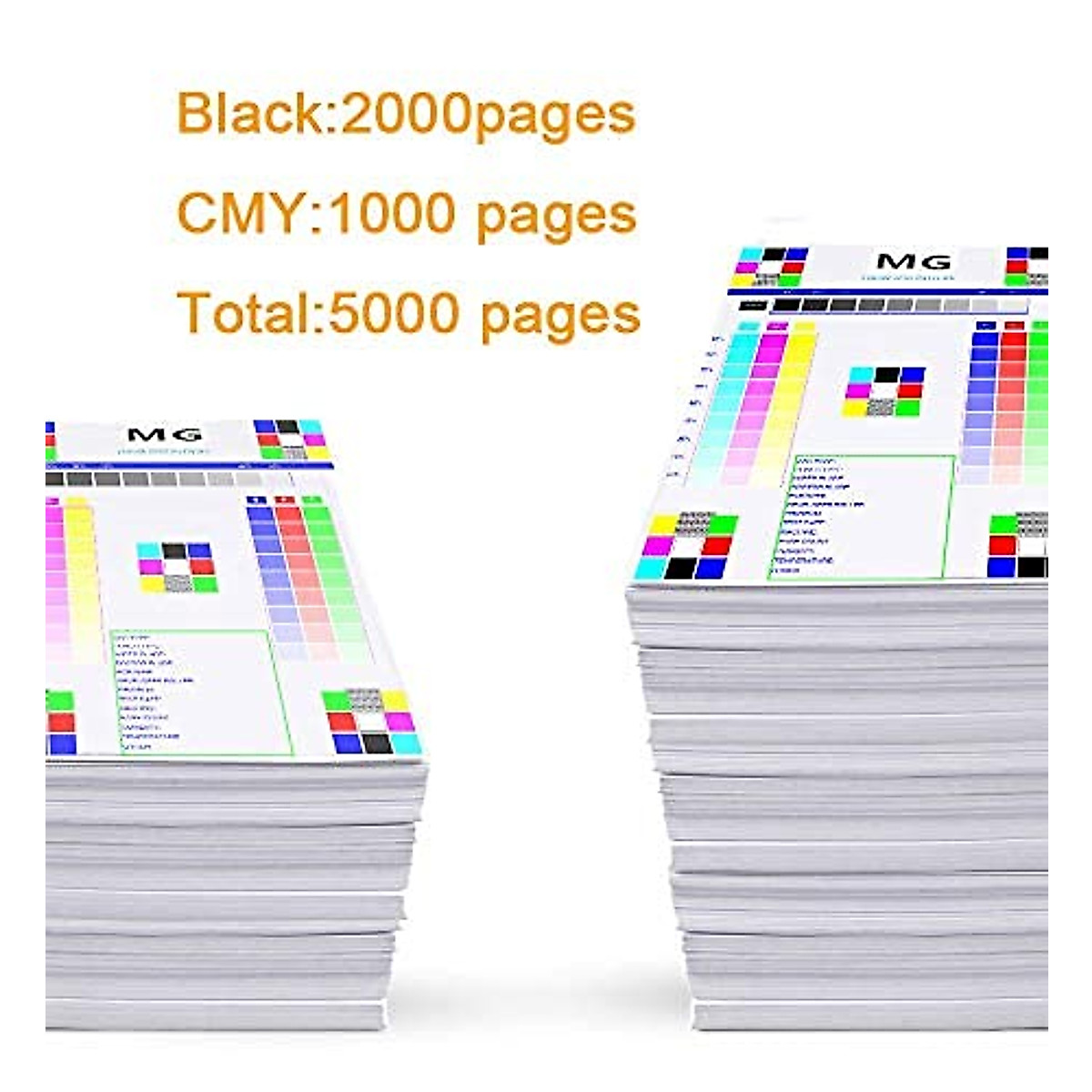 Youtop 2PK Remanufacture Toner Cartridge Replacement for Xerox Phase 6022 6020 Workcentre 6025 6027 106R02759 2000pages