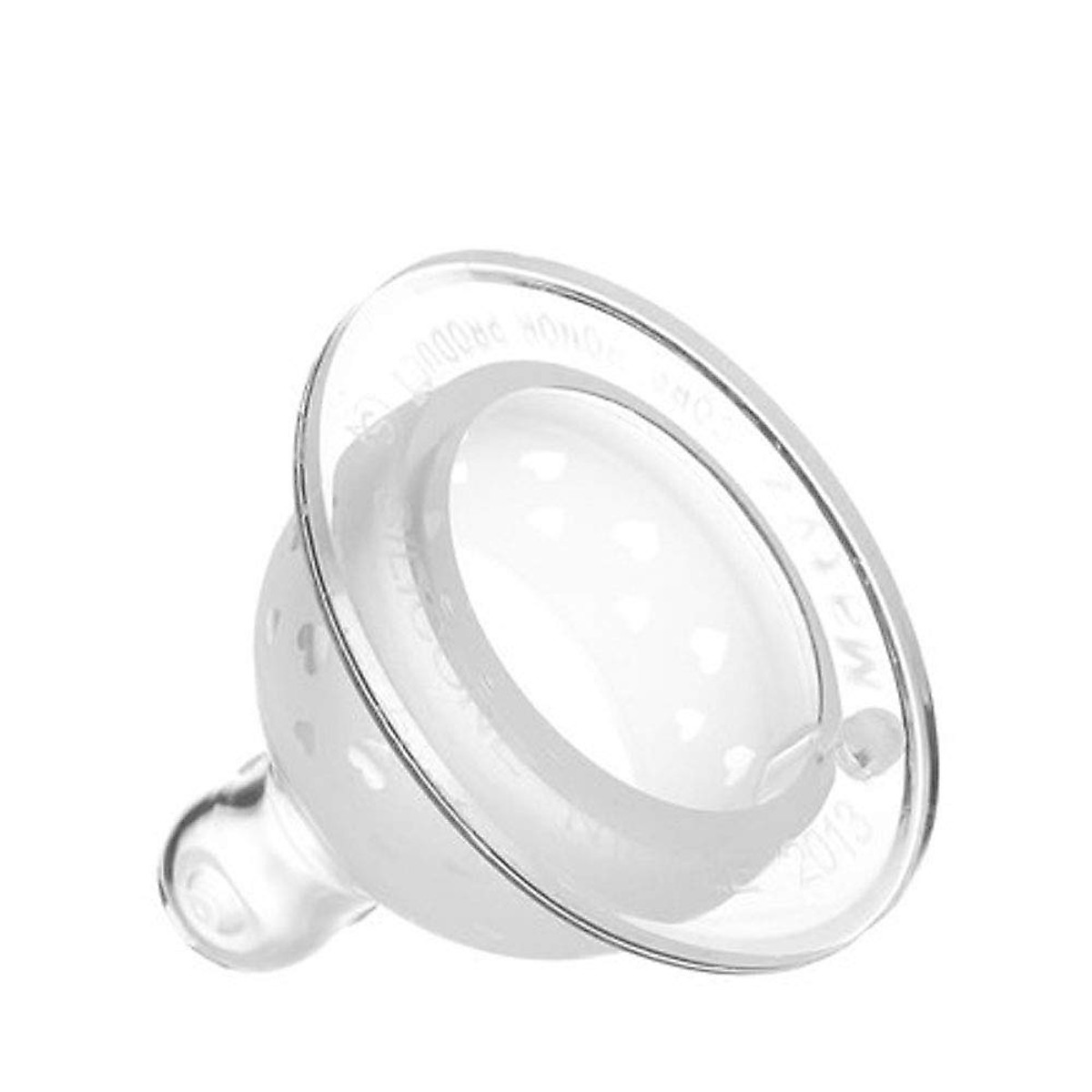 Matyz 4-Pack Silicone Replacement Nipple for Matyz Wide Neck Bottles, Slow Flow, Newborns Up to 3 Months (Size S)