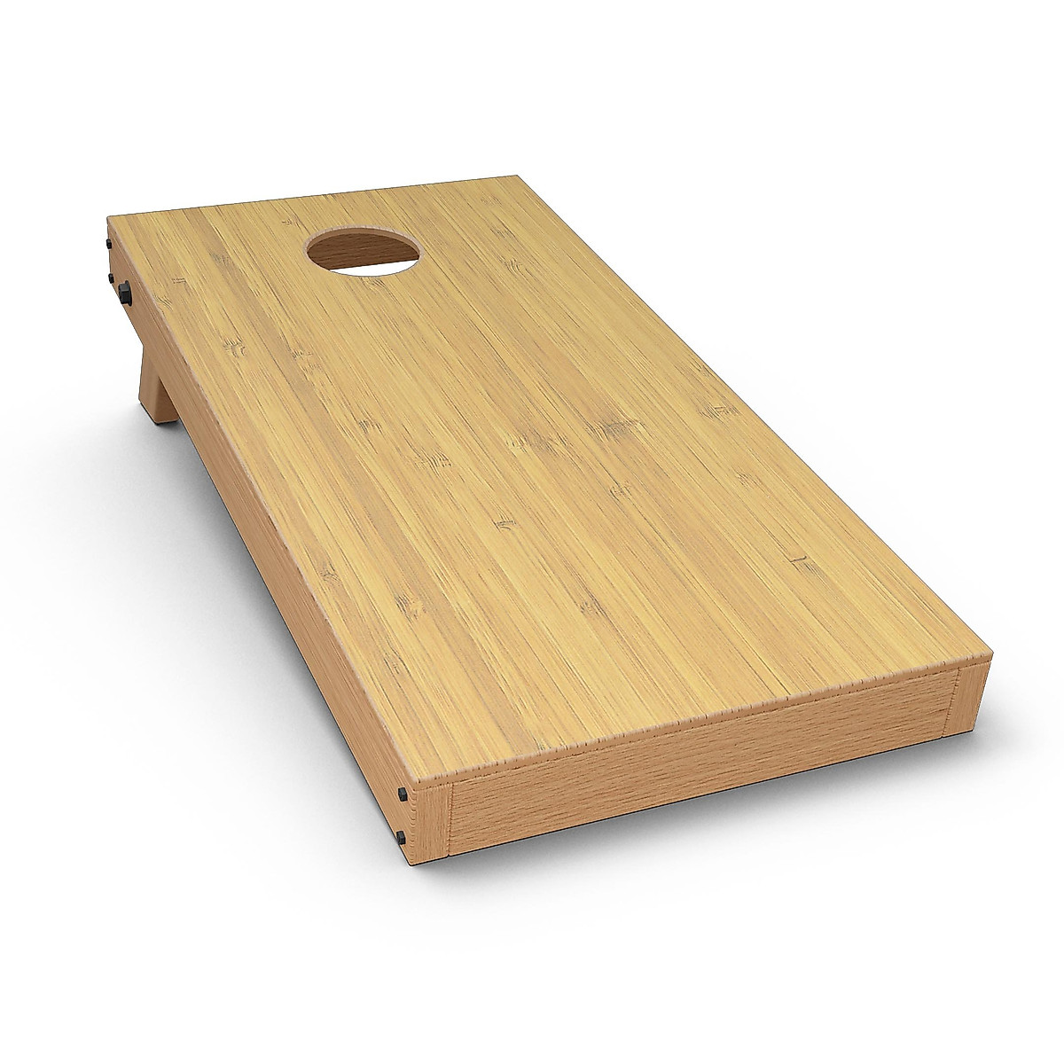 Design Skinz Wood Skin Set for Cornhole (Skin Only) - Real Light Bamboo Wood