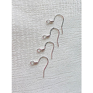 Earring Hooks, Fish Hooks, Ear Wires, French Hook Earrings, Earring Findings, 925 Sterling Ear Wires, Sterling Earring Hooks, Wholesale Ear Hooks Sterling Hooks, Jewelry Making Earring, Wire Hooks