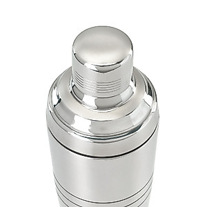 Barfly Double Wall Insulated Cocktail Shaker Tin, 19 oz (550 ml), Stainless (M37157)