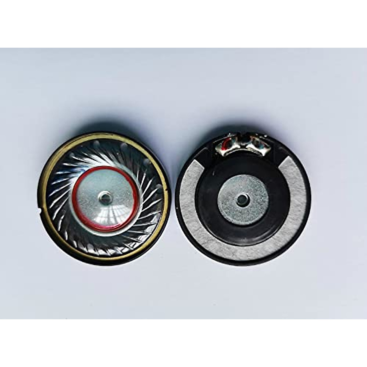 ADUCI 2pcs Subwoofer 30mm Headset Driver HiFi Headphone Speaker Unit 32ohm Headphone Repair Parts Earphone Accessories