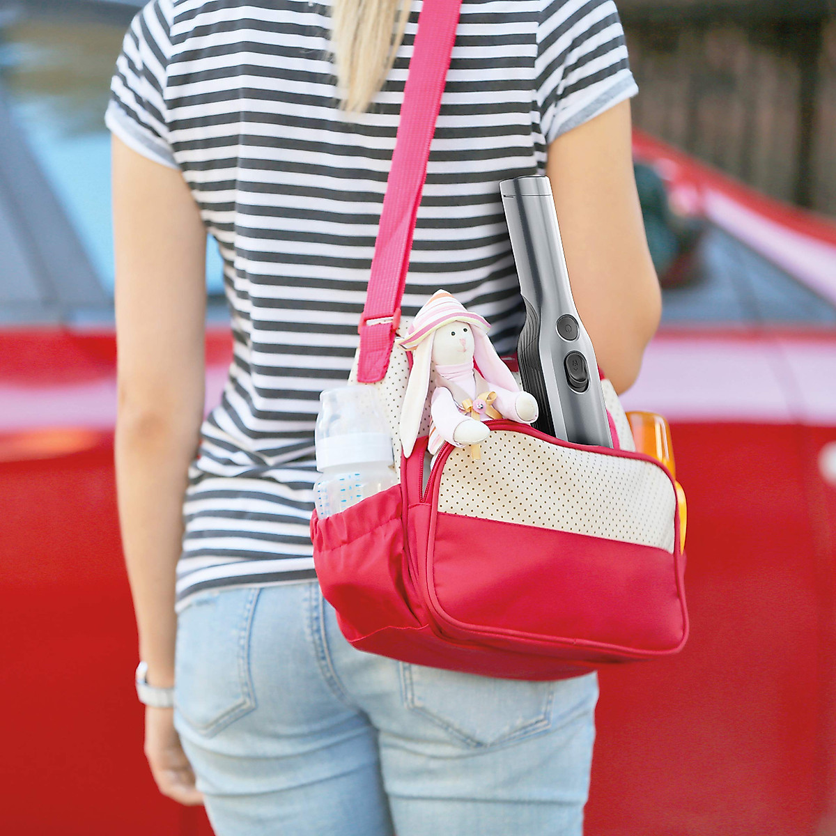 Shark ION W1 Handheld Vacuum, Lightweight at 1.4 Pounds with Powerful Suction, ION Charging Dock, Single Touch Empty and Detachable Dust Cup (WV201) (Renewed)