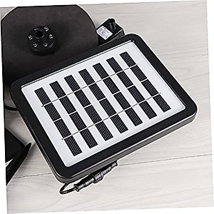 YARNOW Garden Submersible Bath Spout Pond Bird Pool Fountains Decoration Watering Aquarium Powdered Tank Fountain Patio Pump for Water Floating Fish Solar Outdoor Aerator Small Fountain Pump