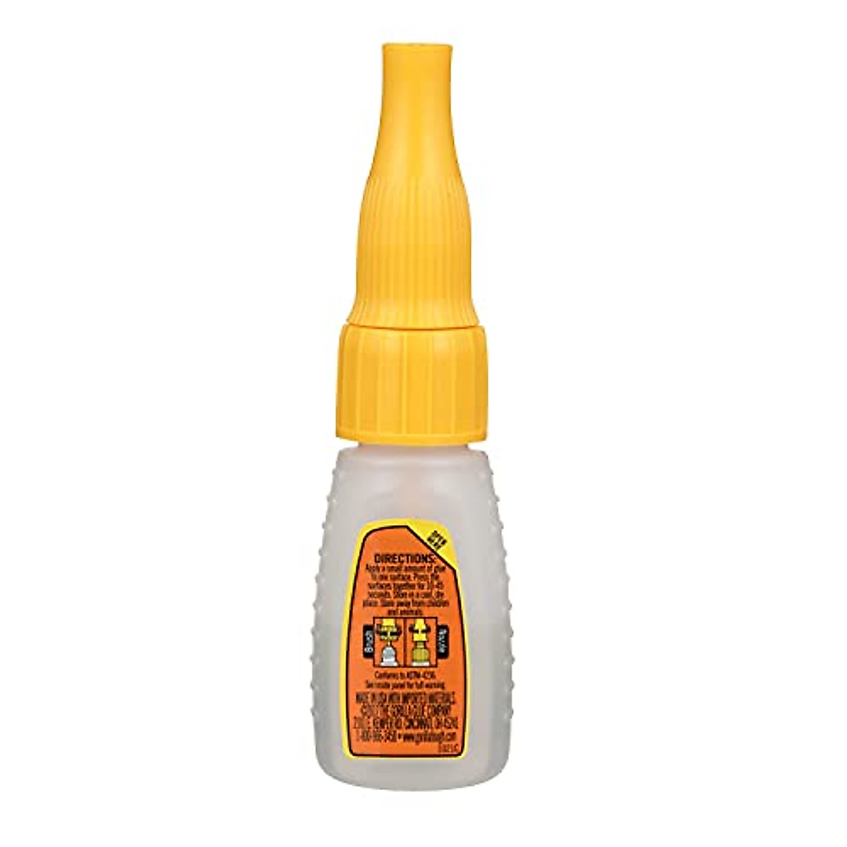 Gorilla Super Glue with Brush & Nozzle Applicator, 10 Gram, Clear, (Pack of 2)