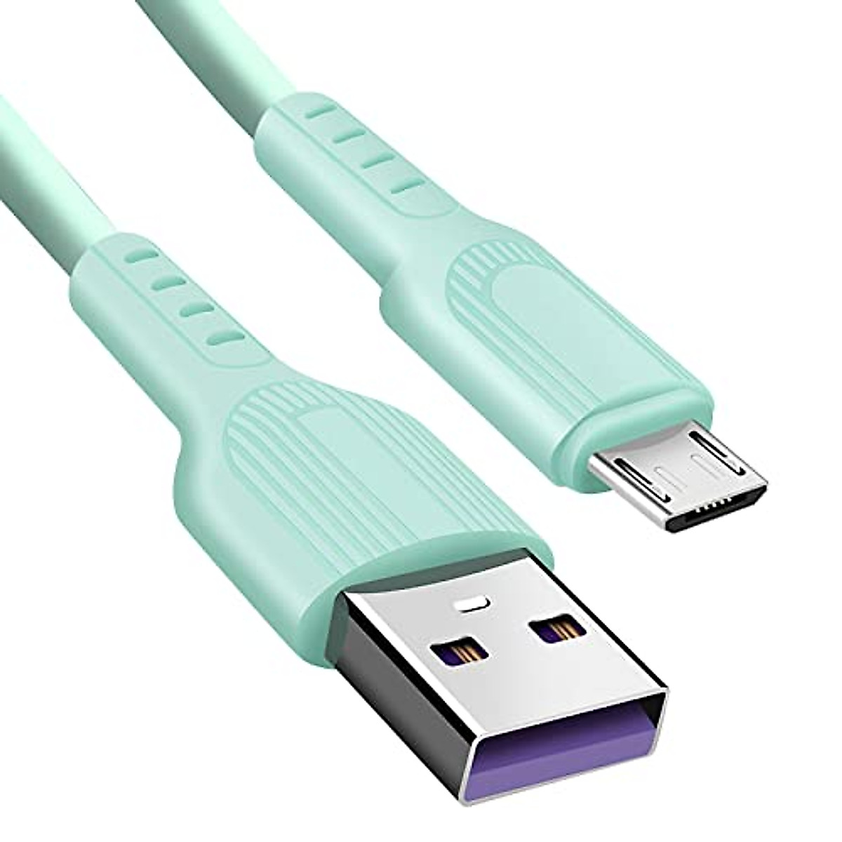 BGNTBUK Ps5 Controller Cable 2m Silicone Data Cable Mobile Phone Color Fast Charging Line Liquid Soft Plastic Flash Charging Cable Suitable for Android Charging Port Ps5 Controller Wire