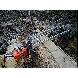 chainsaw mill Portable Chainsaw mill 36" Inch steel and Aluminum Planking Milling Bar Size Cutting Milling