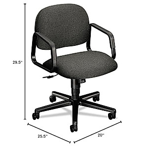 HON 4002AB12T Solutions 4000 Series Seating Mid-Back Swivel/Tilt Chair, Gray