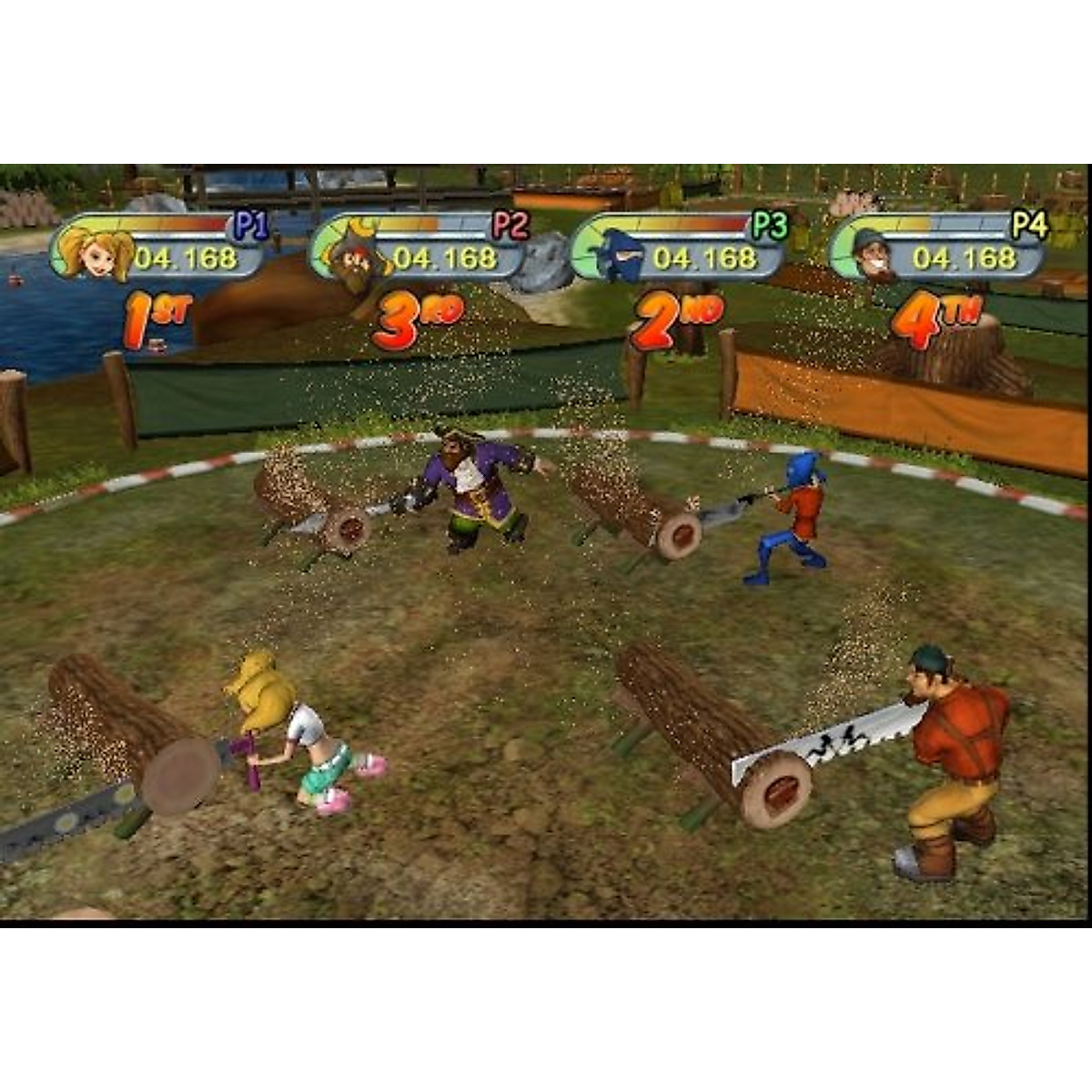 Go Play Lumberjacks - Nintendo Wii