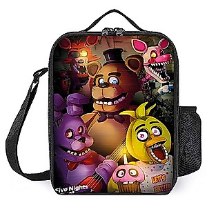 AOLDHYY fmuzad 3Pcs Cartoon Backpack Set for Boys and Girls,3D Print 17"