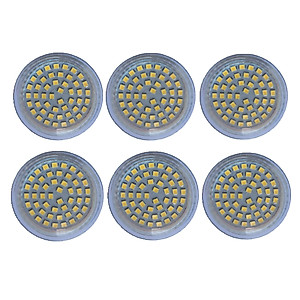 Welsun MR16 LED Light Bulb, 24V GU5.3 Led 5W (50W Halogen Bulb Equivalent), Energy Star, 400-450lm, 24 Volt Led Bulbs, 6-Pack (Color : Warm White)