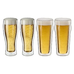 ZWILLING Sorrento Double Wall Pint Glass, 4-pc