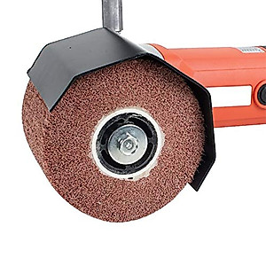 Zinnor 1400W Burnishing Polishing Machine 500-3000 RPM Stainless Steel Handheld Polishing Machine 110V Wheel Polisher Sander Wire Drawing Machine with 2 Wheels for Metal Stainless Steel Plastic Wood