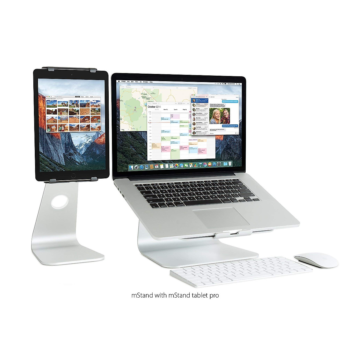 Rain Design 10032 mStand Laptop Stand, Silver (Patented)