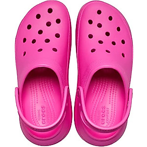 Crocs Unisex Classic Crush Clogs | Platform Shoes, Juice, 8 US Men