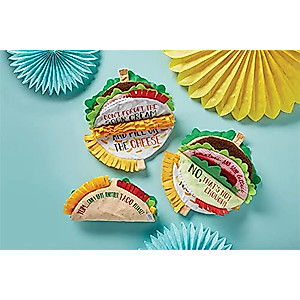 Mud Pie unisex baby | Spoon, Mud Pie Fiesta Taco Gift Box Set Includes Silicone Bib and Spoon Plush Taco Book Avocado, Multi, One Size US