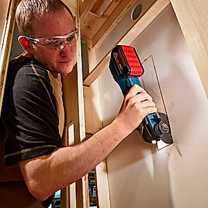 Bosch Professional 18V System GOP 18V-28 Cordless Multi Cutter (Oscillation Angle: 1.4°, excluding Rechargeable Batteries and Charger, in Cardboard Box)