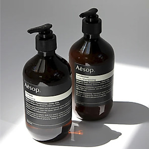 Aesop Shampoo and Conditioner Set - Earthy | Cleanser for All Hair Types and Scalp | Soft, Shiny, Fragrant Hair | Paraben, Cruelty-free & Vegan | 16.9 oz