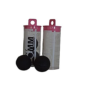 Pomms Pony Size Equine Ear Plugs - 2 Pairs of Black Ear Plugs - Equestrian Showing Competition - with a Horse Shaped Bottle Opener Keychain (Color May Vary)