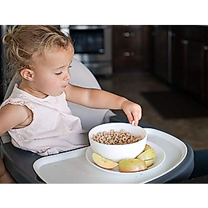 HARMAN & CO Soup Cereal Salad Bowl, Small 5.5” (20oz), Microwave & Dishwasher Safe, Frost White (Set of 6 Bowls)