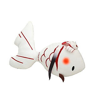 Obanai Anime Toilet-Bound Hanako-kun Mokke Plush Doll Pillow Yashiro Nene Jibaku Shōnen Hanako-kun Toy 17〃 Cartoon Doll Bunny Toy (Fish Doll)