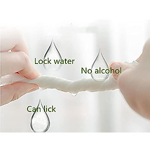 DALLYOUGU Single Use Waterless Pet Wipes Hypoallergenic for Bathing Paws and Butt,NO-Rinse Formula - No Shampoo Or Rinsing Required Cat Wipes,Use Dog Paw Wipes, Ears, Body and Eye