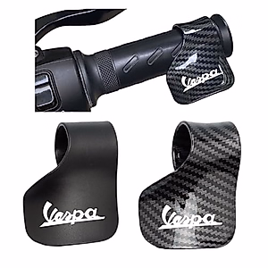 ZXXBH Compatible with Vespa Piaggio GTS GTV LX 60 125 250 300 PX Motorcycle Accessories Handle Control Grip Throttle Assistant Clip Labor Saver (Color : Vespa 2 pcs PVC)