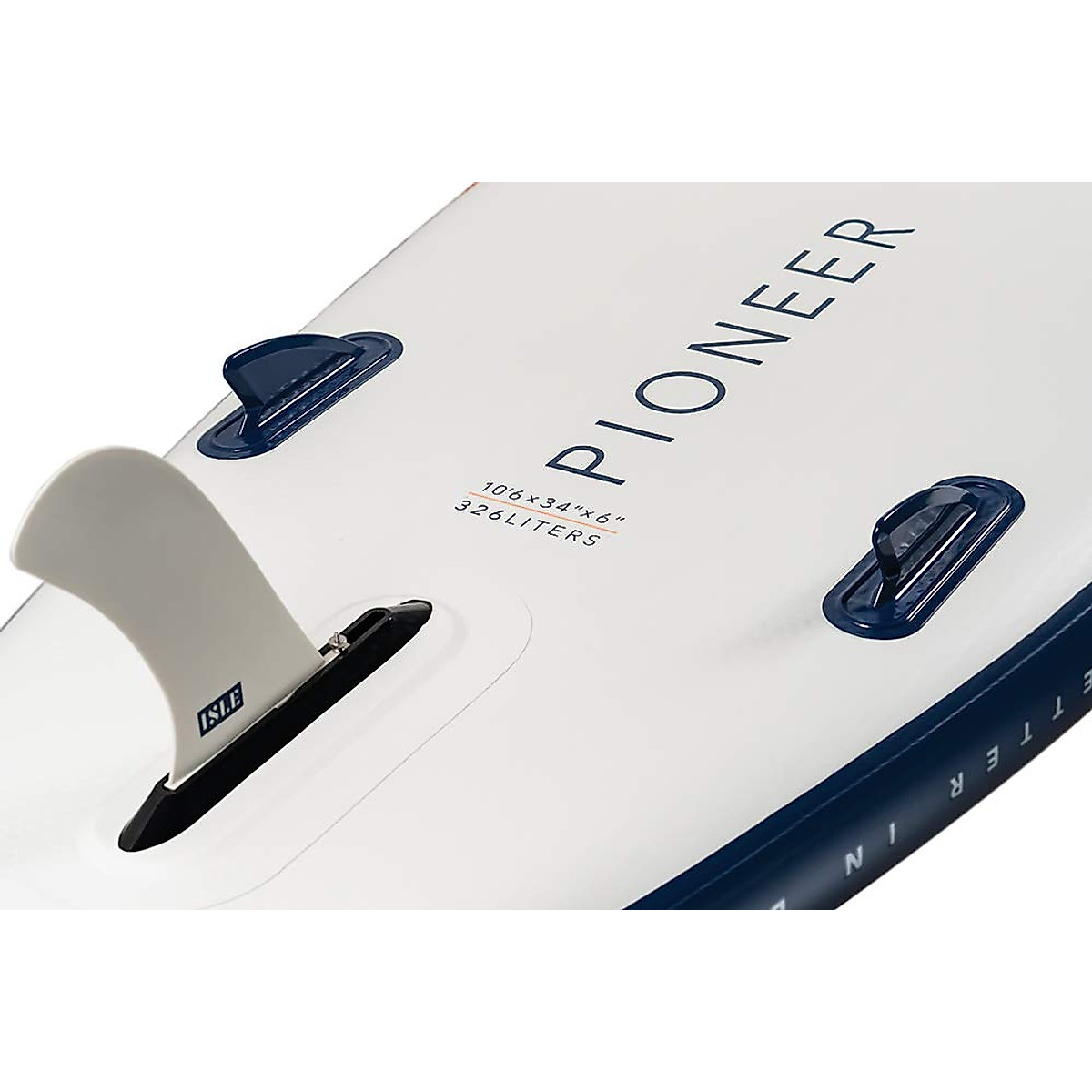 ISLE Pioneer Inflatable Stand Up Paddleboard & iSUP Bundle Accessories & Backpack — Wide Stance, Durable, Lightweight — 285 lbs Capacity (Coral Pink, 10'6" x 34" x 6")