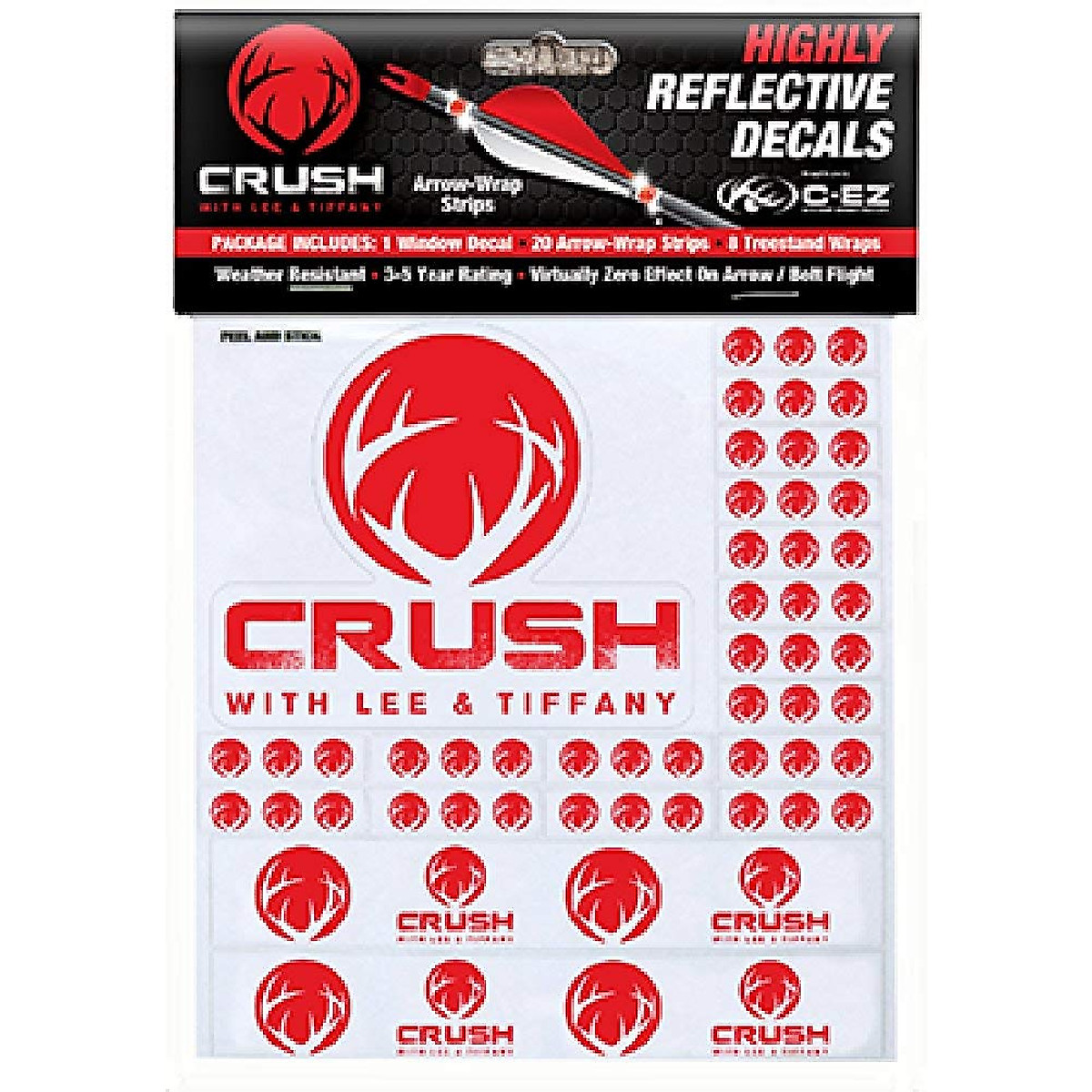 C-EZ Reflective Wraps (The Crush Edition), Red
