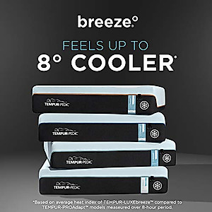 Tempur-Pedic -LUXEbreeze Soft Mattress, Twin XL, 13 inch Memory Foam