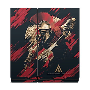 Head Case Designs Officially Licensed Assassin's Creed Alexios Odyssey Artwork Vinyl Sticker Gaming Skin Case Cover Compatible With Sony PlayStation 4 PS4 Console and DualShock 4 Controller Bundle