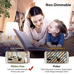 ZSCBBKJ Led Refrigerator Light Bulb Replacement 40W 60W E26 Base Appliance Light Bulb, 6W Daylight White 5000K Medium Base Fridge Light Bulbs, Non-Dimmable Freezer Home Lighting Lamp 2 Pack