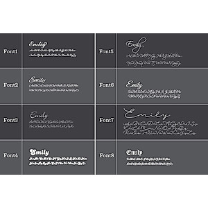 UMAGICBOX Gold Name Necklaces Pendant Personalized, Custom Nameplate Necklace Sterling Silver, Christmas, Anniversary, Mothers-day, Birthday Gift Ideas for Her, Girls, Mother, Women