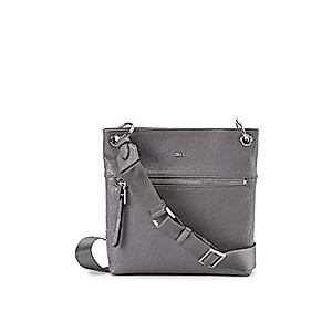 DKNY Gregorio Crossbody, Light Charcoal