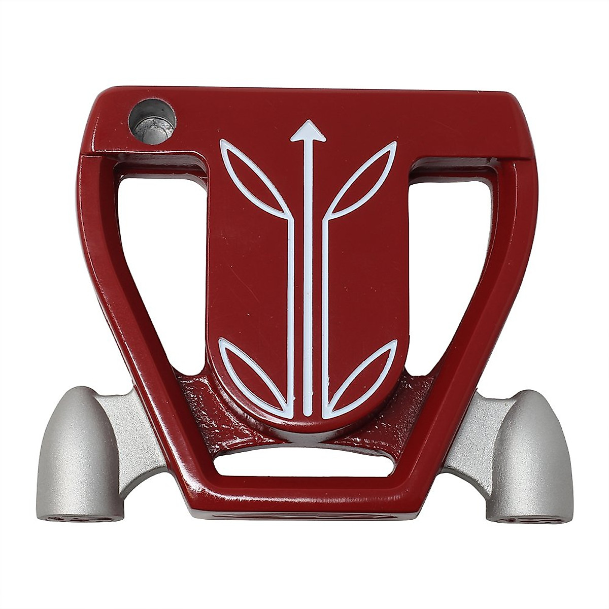 T7 Twin Engine Red Mallet Golf Putter Right Handed with Alignment Line Up Hand Tool 34 Inches Men's Standard Length Perfect for Lining up Your Putts