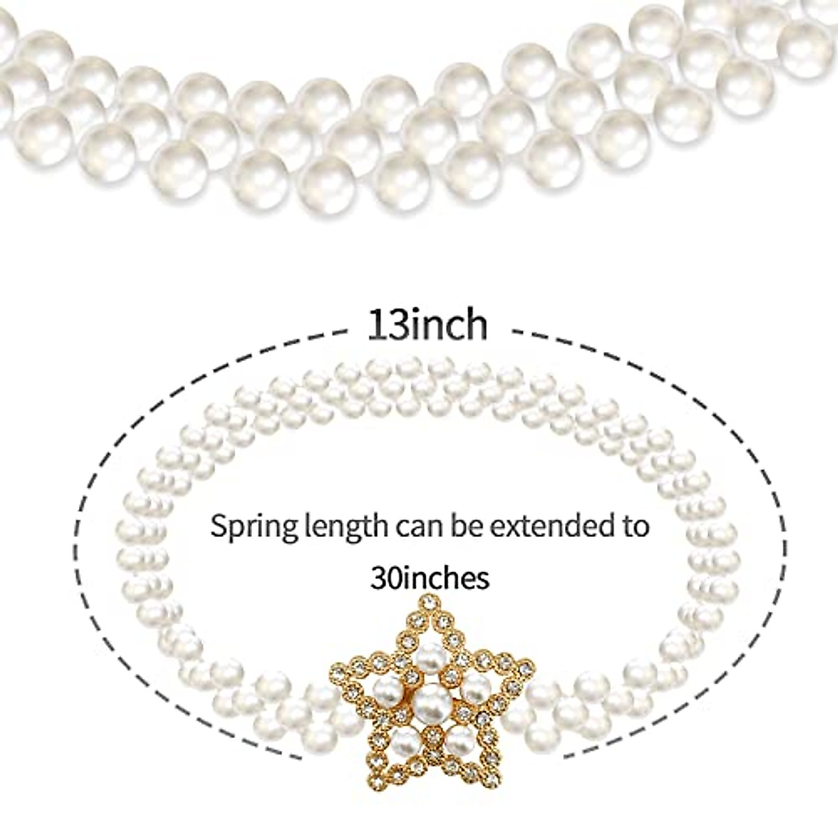 Curtain Tiebacks Crystal Pearl Spring Design Curtain Ties Carving Design Curtain Holdback Curtain Holders for Drapes Backs Thin or Thick Curtain Modern Style Curtain Hooks Holdback Decorative(Star)