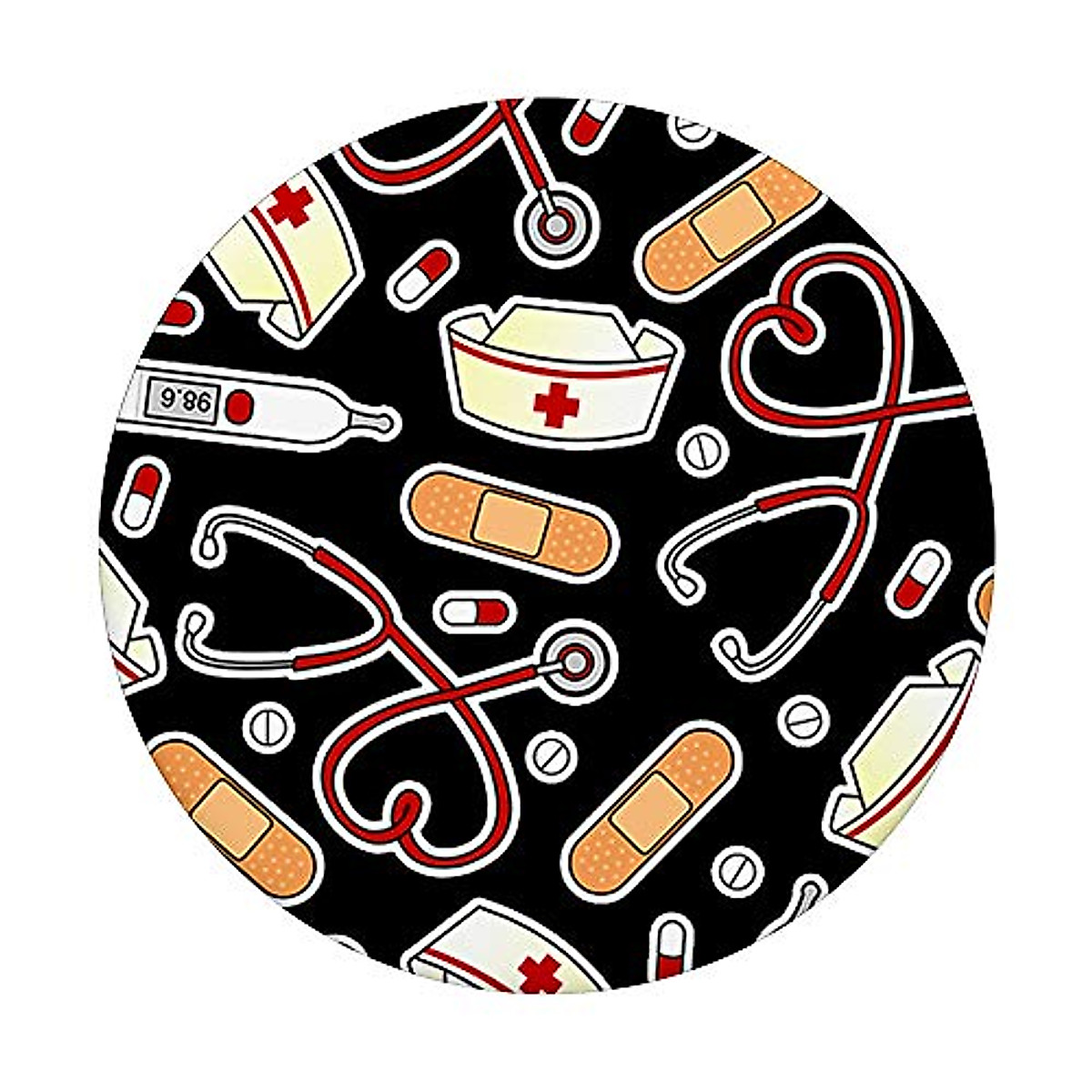 Nurse Gift Nurse Life Nursing Girls Medical Doctor Oncology PopSockets Swappable PopGrip