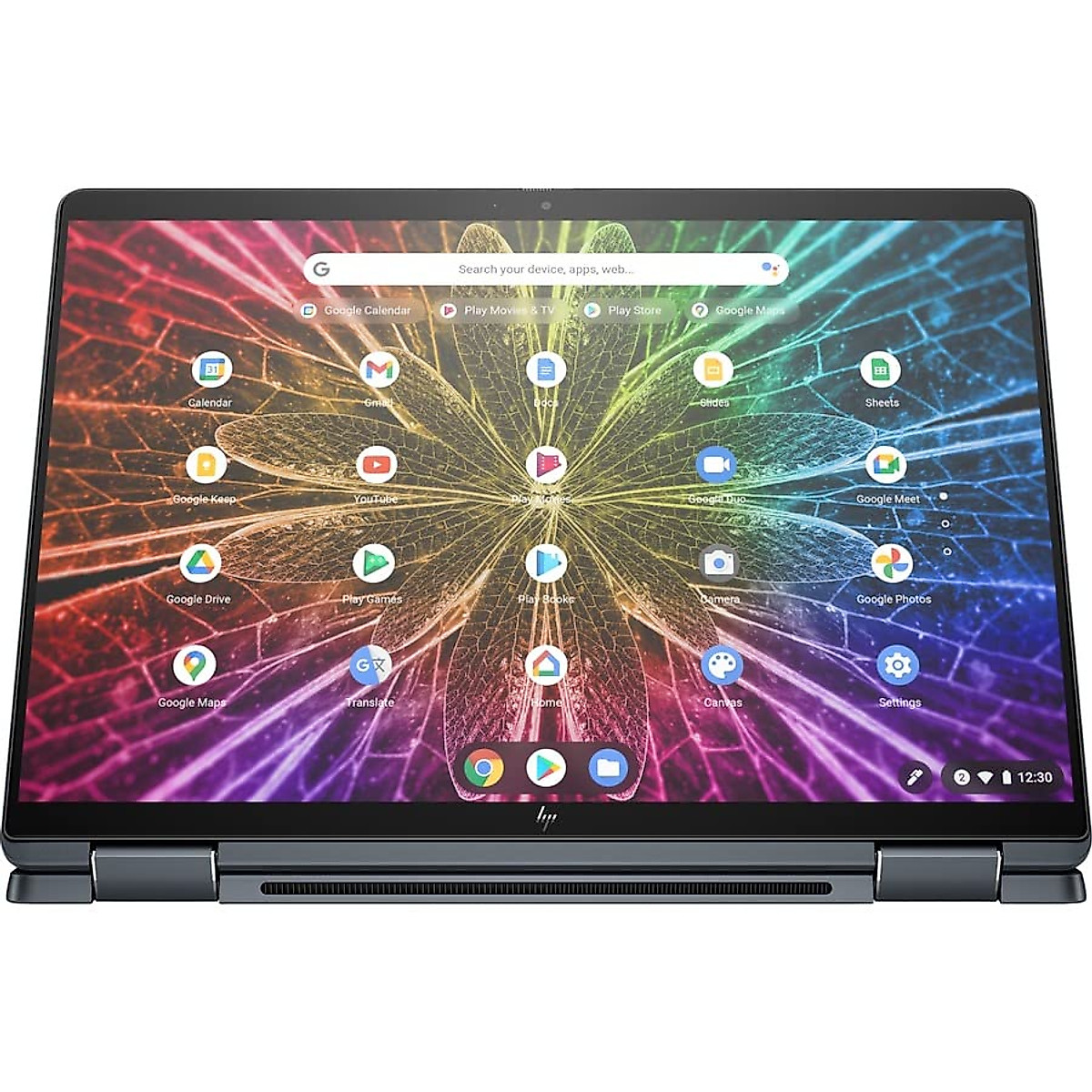 HP Elite Dragonfly 13.5" Chromebook - WUXGA+ - 1920 x 1280 - Intel Core i5 12th Gen i5-1245U Deca-core (10 Core) 1.20 GHz - 8 GB Total RAM - 8 GB On-Board Memory - 128 GB SSD - Intel Chip - Chrom