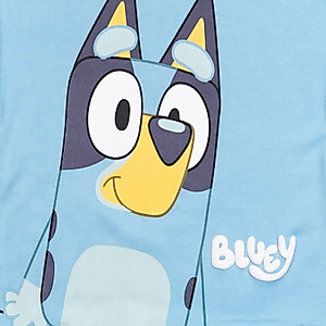 Bluey Little Boys Fleece Pullover Hoodie & Jogger Pants Set Light/Dark Blue 7-8