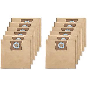 12 Pack DXVA19-4104 Disposable Filter Bags for DEWALT 5-6-8 Gallon Wet/Dry Vacuum Replace Part # For DEWALT DXVA19-4104
