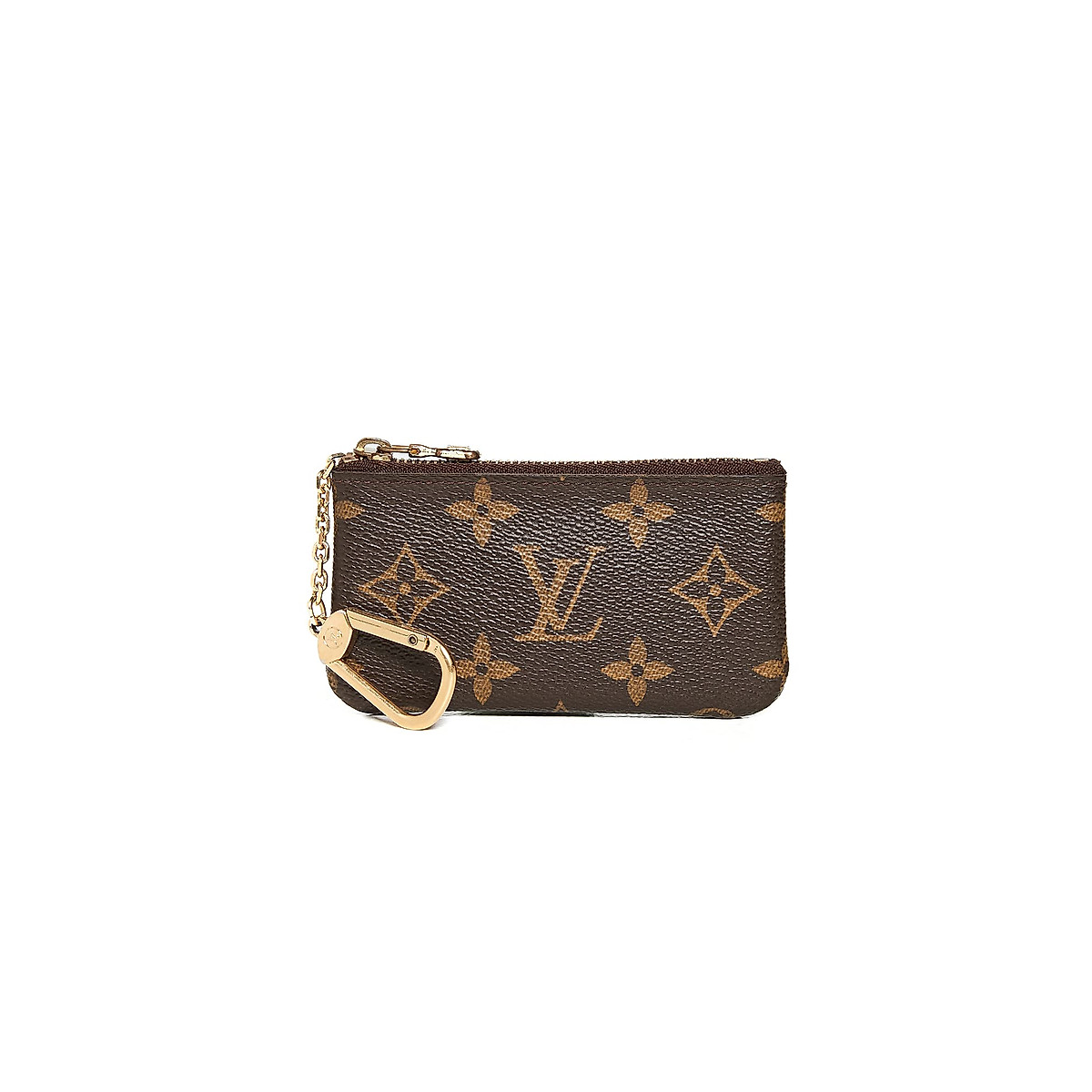 Louis Vuitton Women's Pre-Loved Pochette Cles, Monogram, Brown, One Size