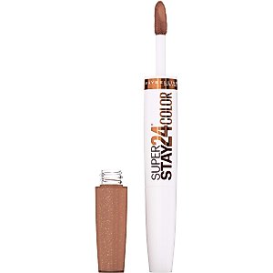 Maybelline SuperStay 24, 2-Step Liquid Lipstick, Coffee Edition, Chai Once More