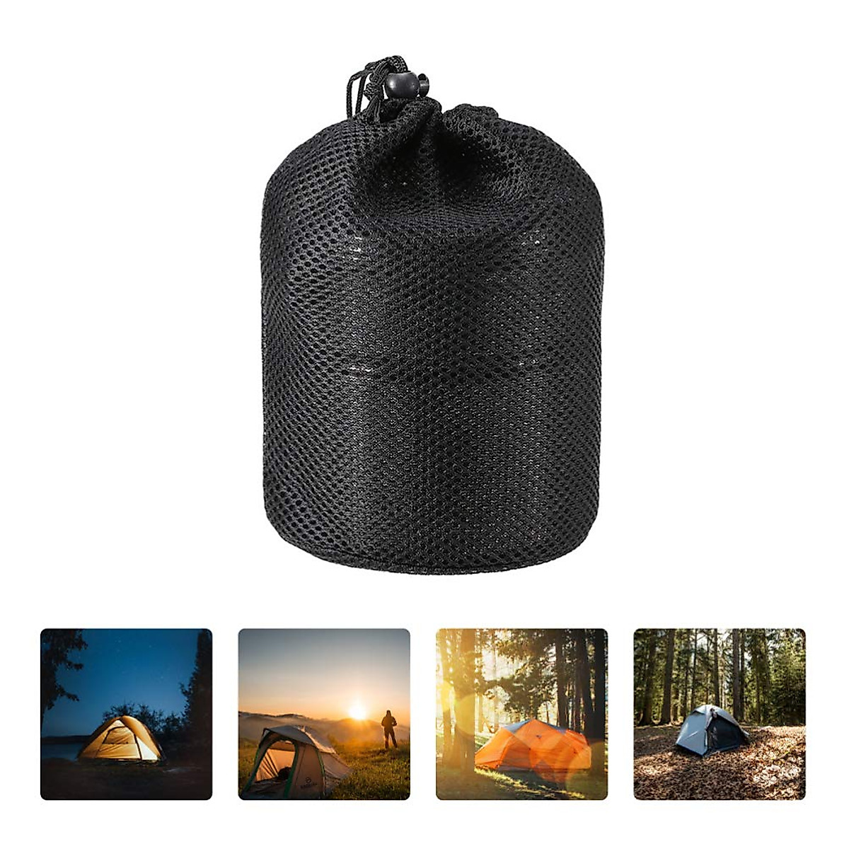 BESPORTBLE 1 Set Hanging Pot Set Portable Kit Compact Tableware Stainless Steel Skillet Stainless Cookware Camping Cookware Camping Accessories Backpack Outdoor Stainless Steel