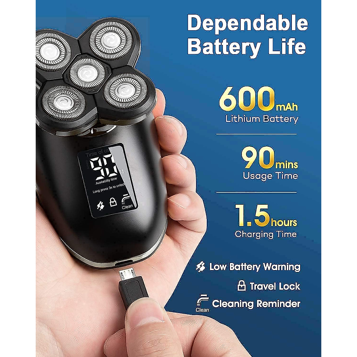 Electric Shaver for Women 5 in 1 Beauty Shavers Set for Whole Body, Legs,Underarms, with Face Cleansing Brush, Hair Clipper and Nose Hair Trimmer, Rechargeable Cordless Fast Charge Razor Wet Dry Use