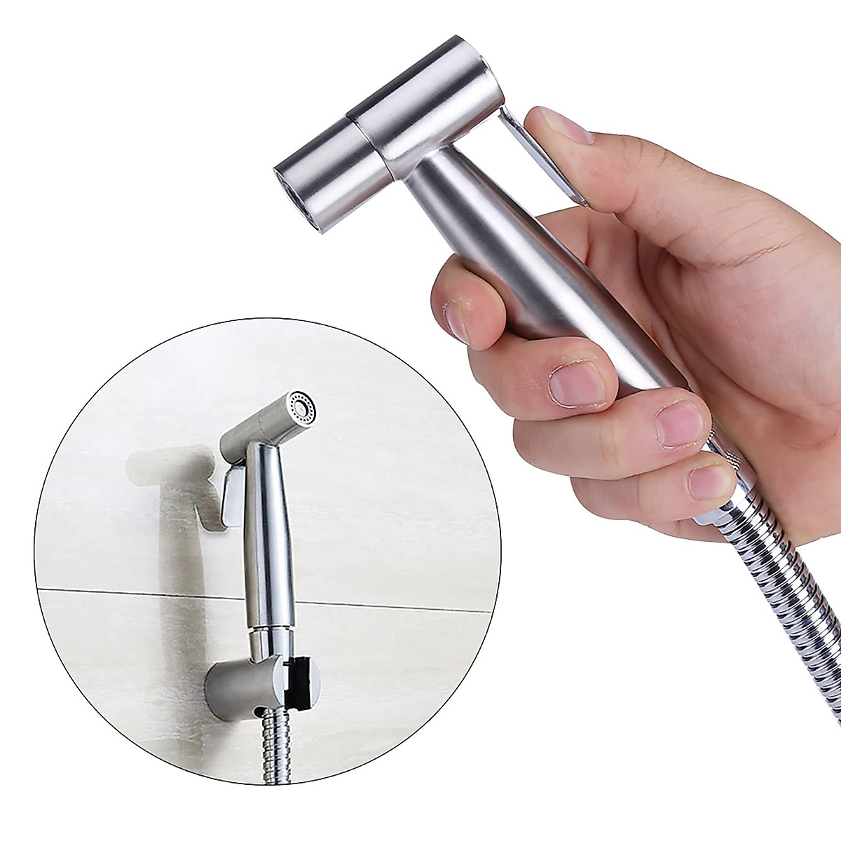 Toilet Bidet, 3Pcs Shower, Handheld Toilet Bidet Sprayer Toilet Bidet Sprayer, for Bathroom for Toilet