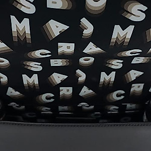 Marc Jacobs M0015908 Black Gold Hardware Medium Women's Leather Crossbody